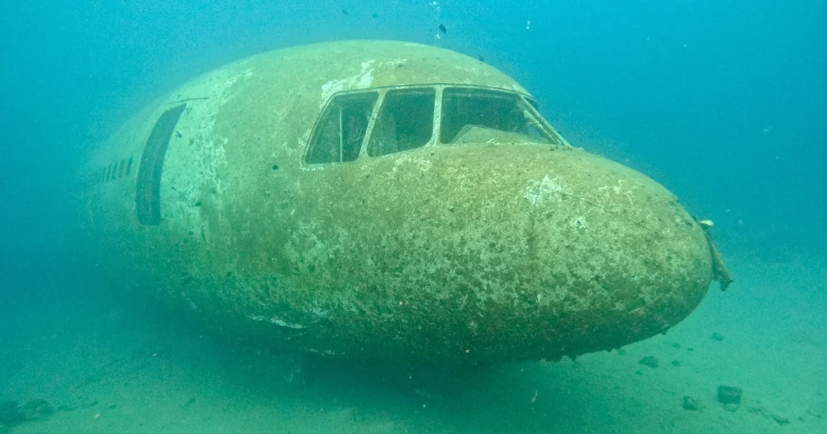 Lockheed L-1011 TriStar Wreck — Dive Site in Aqaba, Jordan | Arab Divers