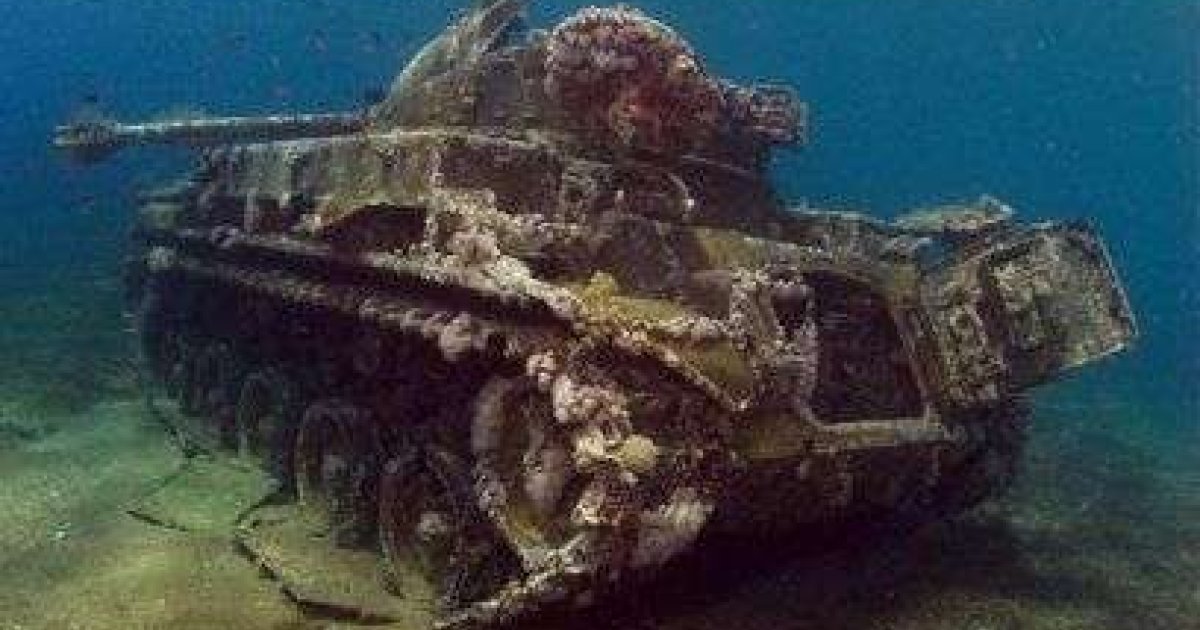 The Tank — Dive Site in Aqaba, Jordan | Arab Divers